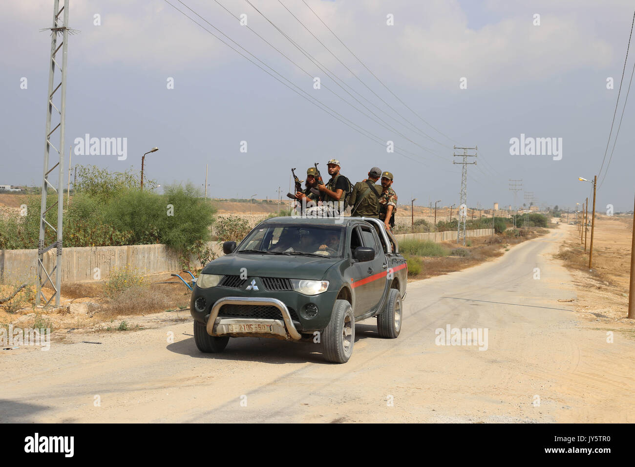 Gaza City, The Gaza Strip, Palestine. 17th Aug, 2017. Palestinian ...