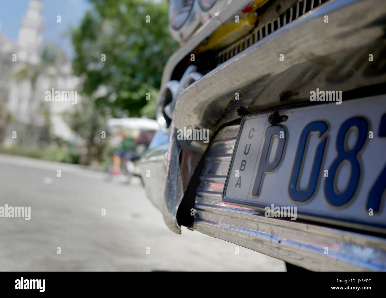 Car numberplate in Havana, Cuba Stock Photo - Alamy