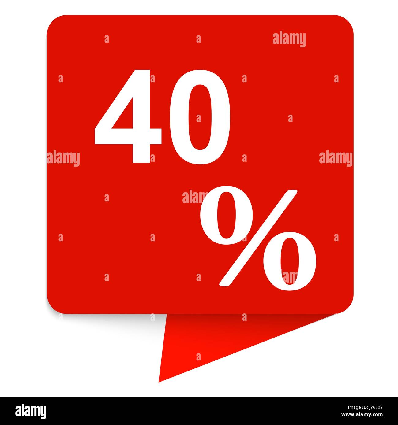 Discount banner sticker Cut Out Stock Images & Pictures - Alamy