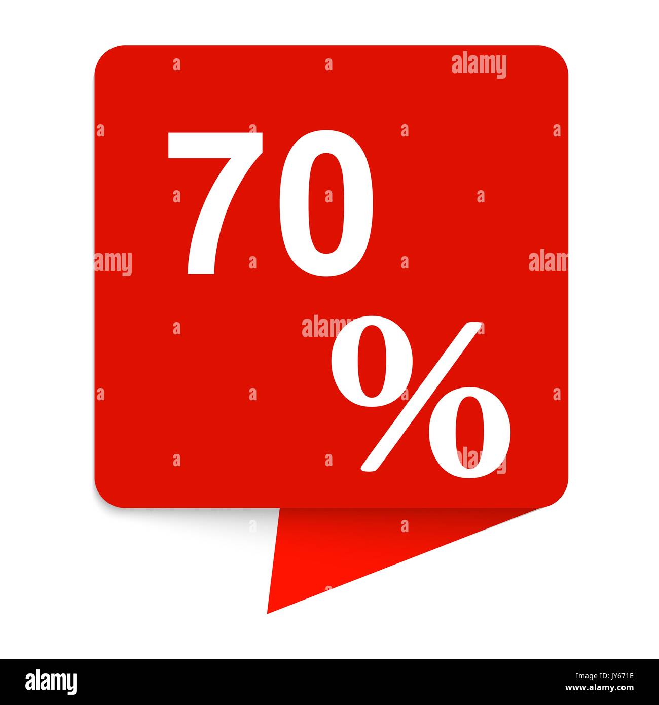 Square banner of discount sticker Stock Vector Image & Art - Alamy