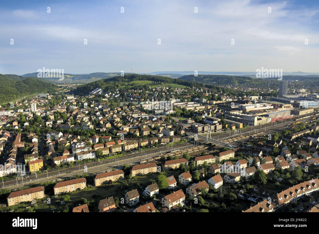 Luftaufnahme der Stadt Winterthur *** Local Caption *** Winterthur ...