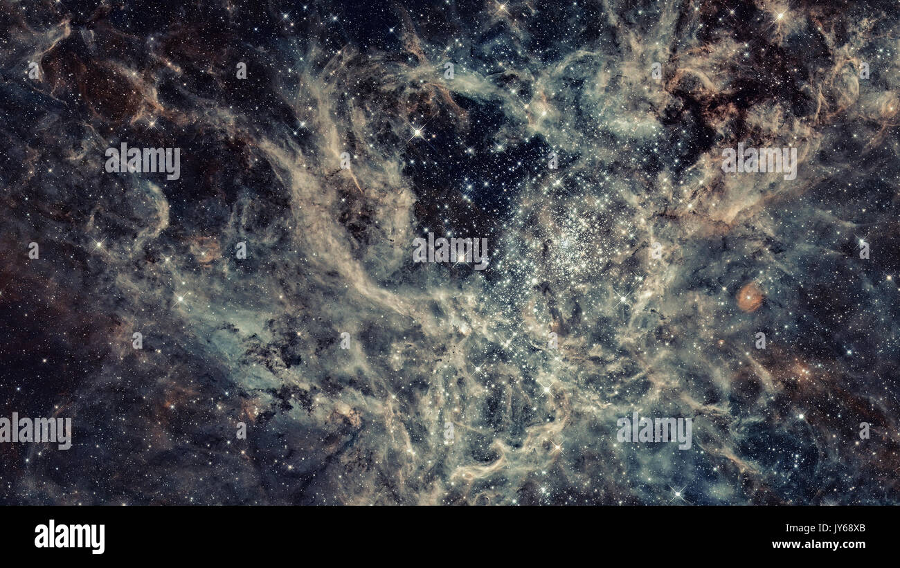 Starry background of deep outer space. Elements of this image furnished ...