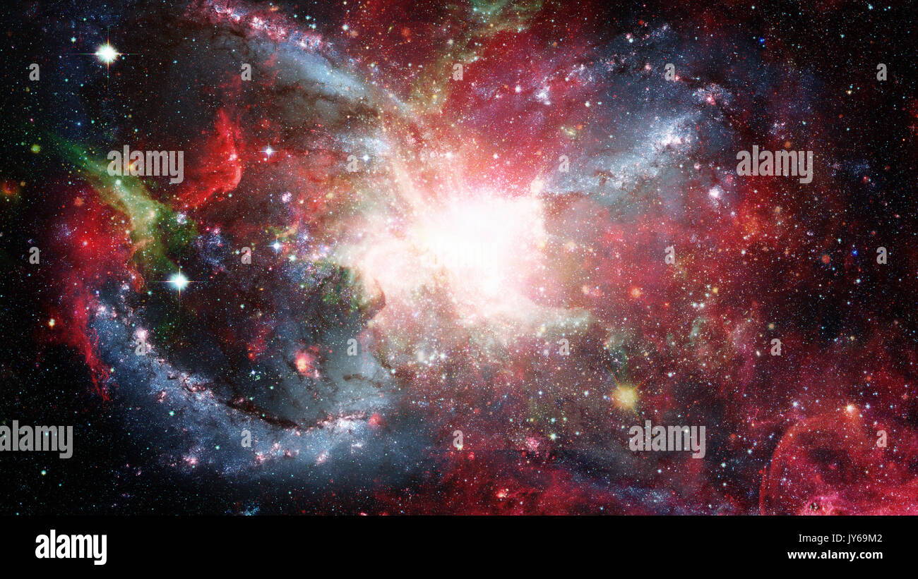 Open space filled with stars, nebulae and galaxies. Elements of this ...