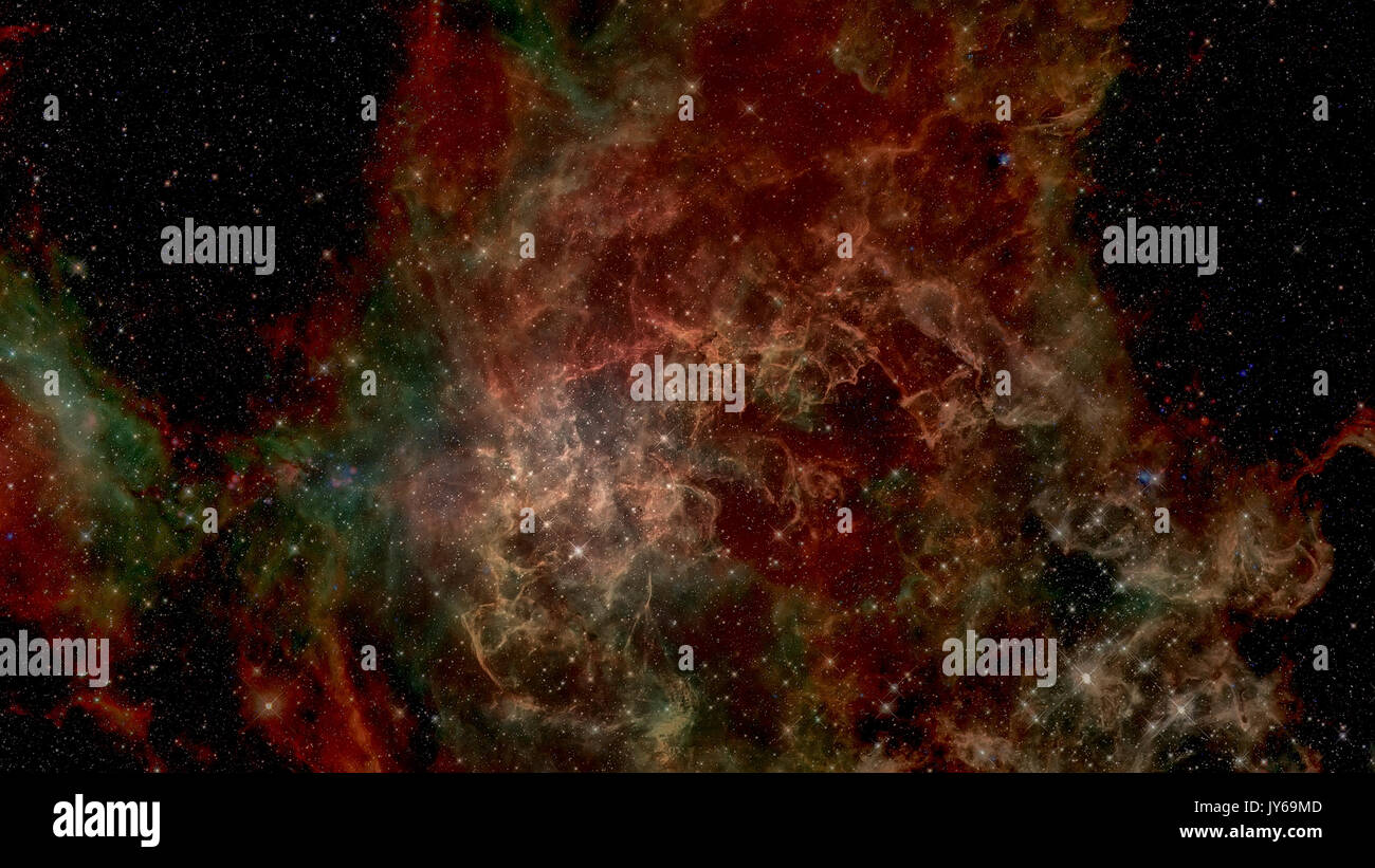 Remnant of the supernova explosion. Elements of this image furnished by ...