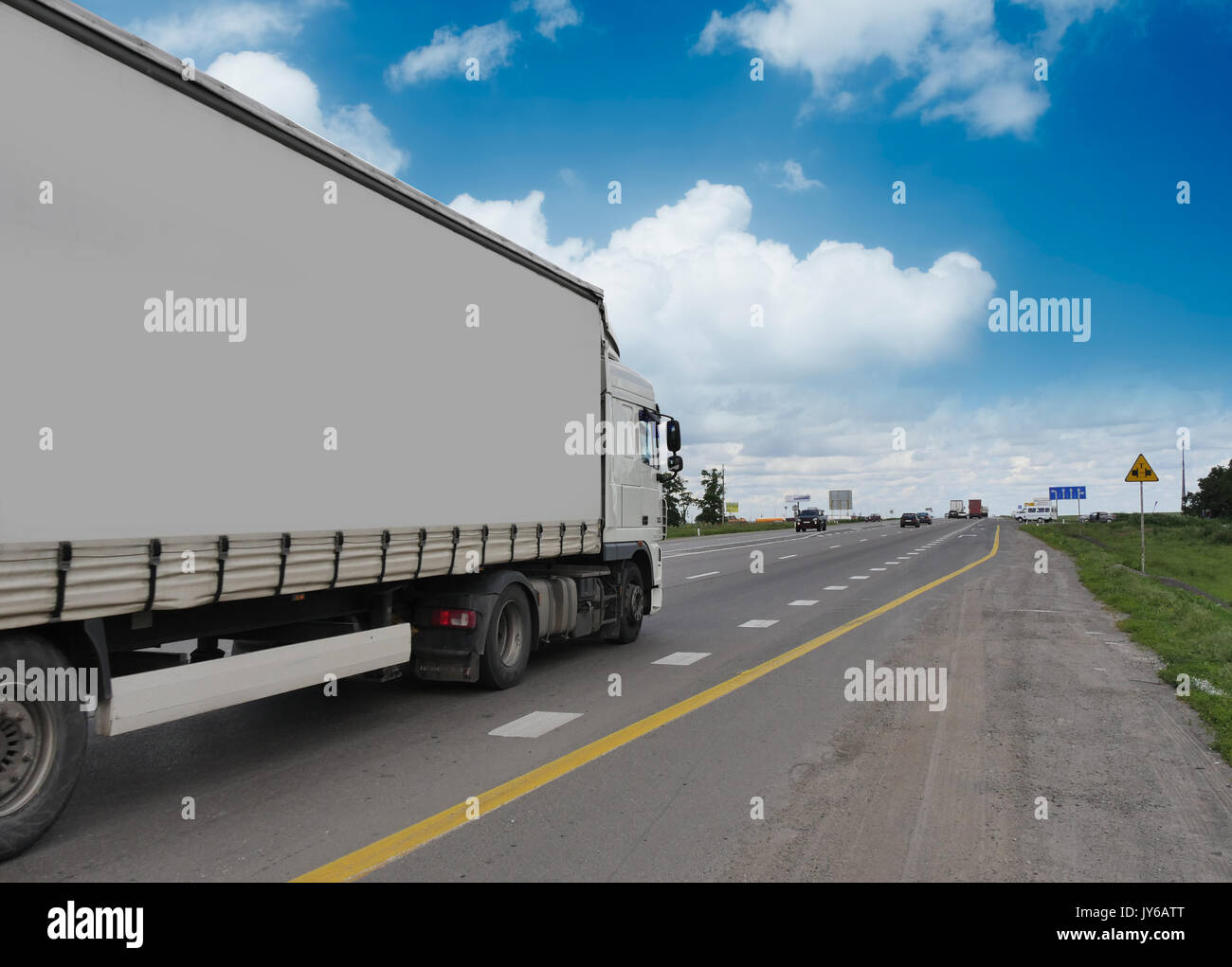 Trucking and container load hi-res stock photography and images - Alamy