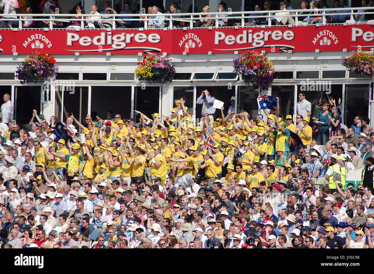 The Crowd watching England play Australia in the second test - The ...
