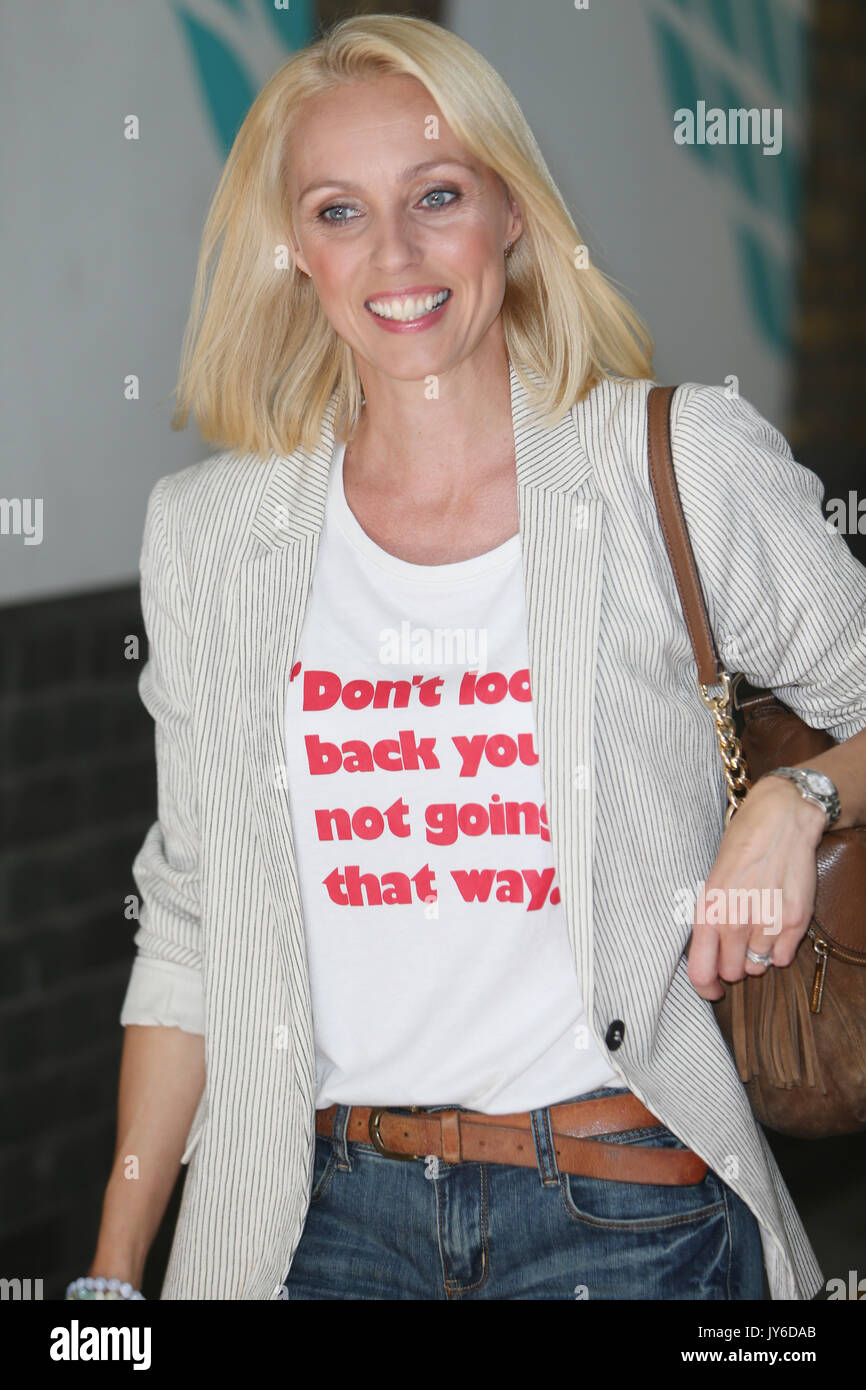 Camilla Dallerup outside ITV Studios Featuring: Camilla Dallerup Where ...