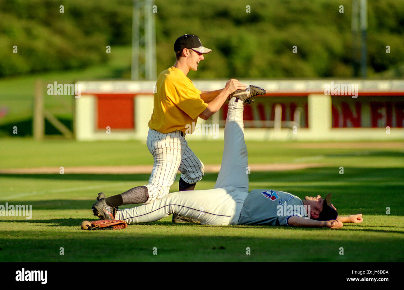 Brighton Baseball Club, the Britain's best baseball club, during ...