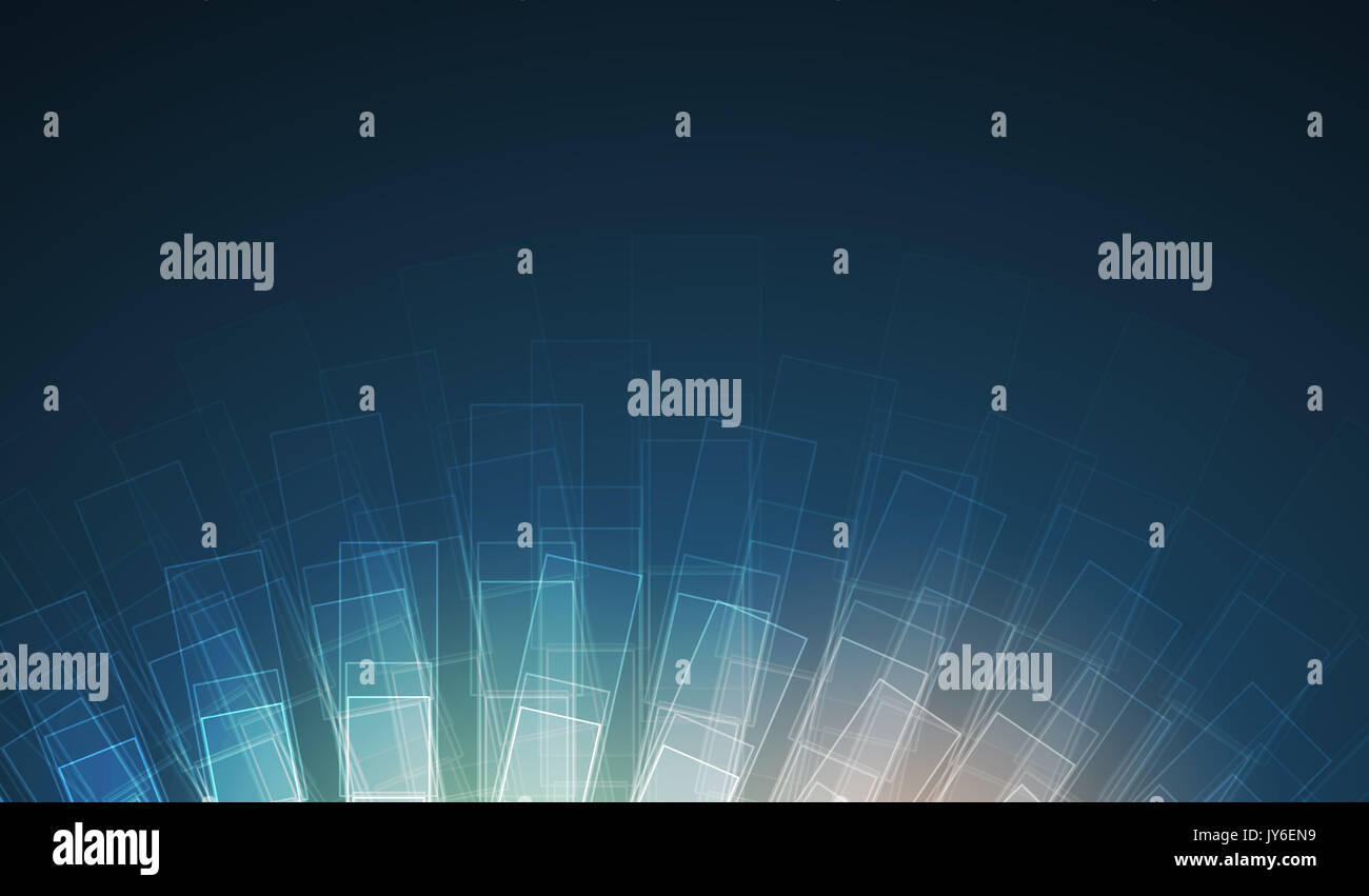 abstract futuristic fade computer technology business background Stock ...