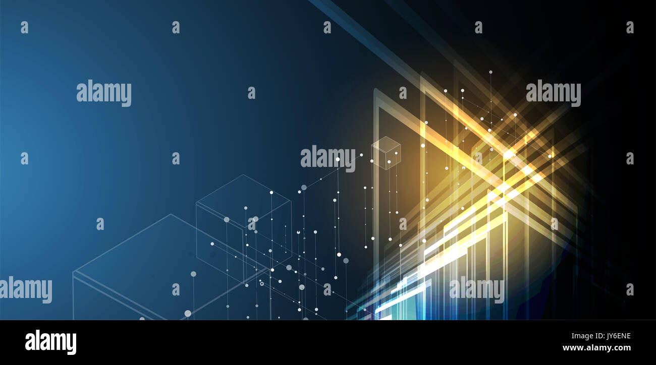 abstract futuristic fade computer technology business background Stock ...