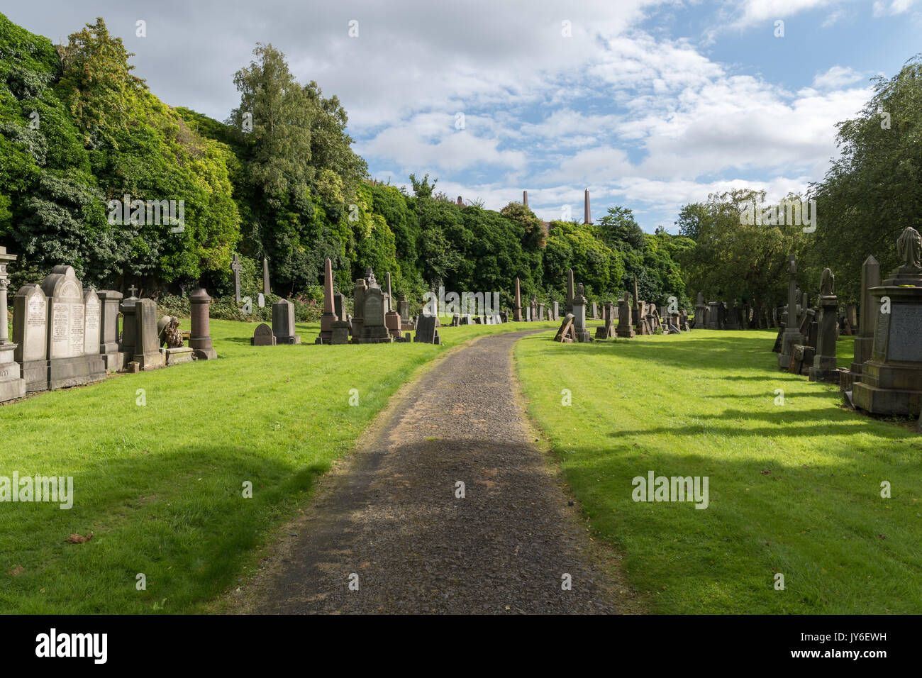 Glasgow Necropolis - Victorian cemetery in Glasgow, Scotland - Est 1832 ...
