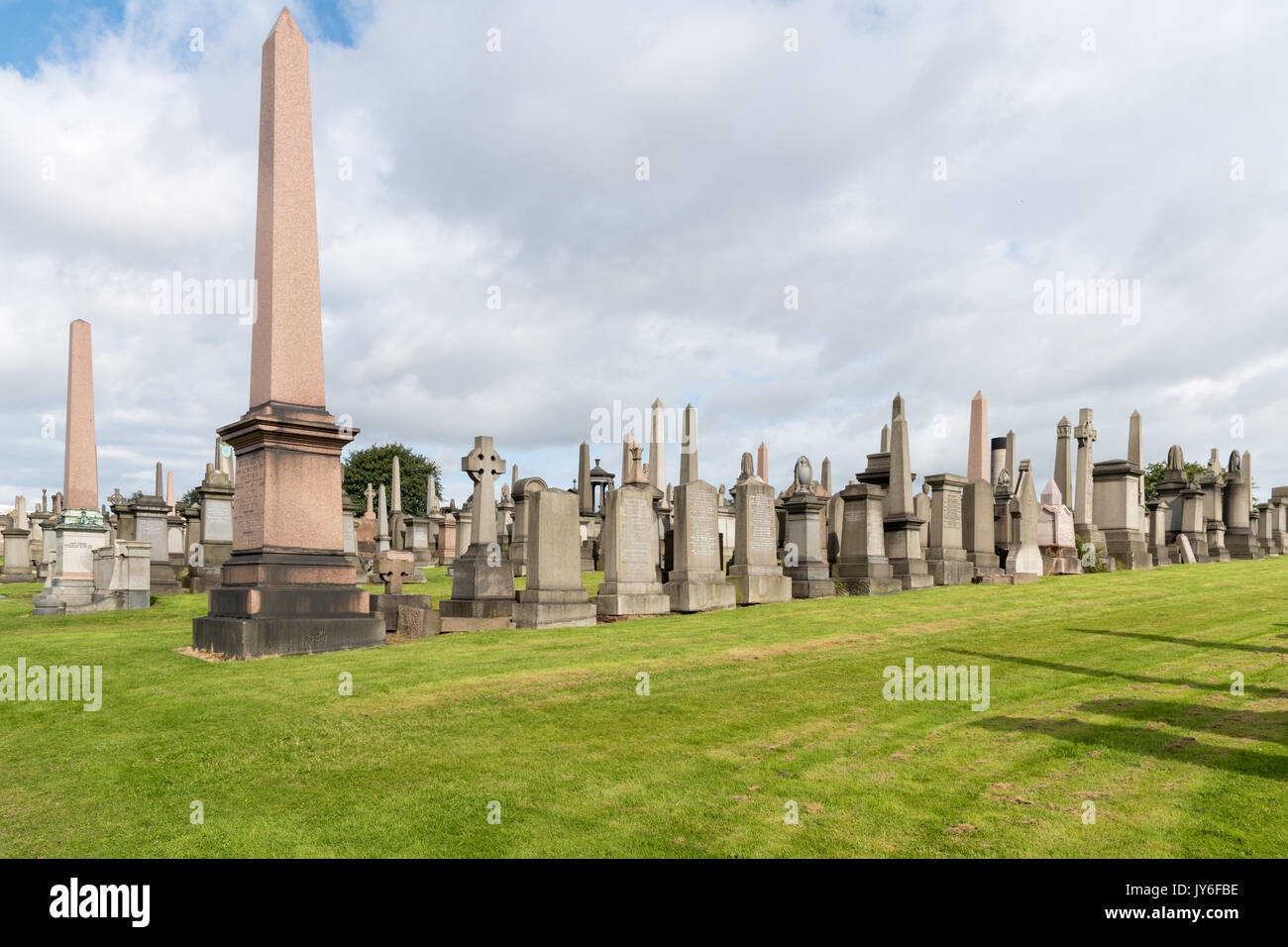 Glasgow Necropolis - Victorian cemetery in Glasgow, Scotland - Est 1832 ...