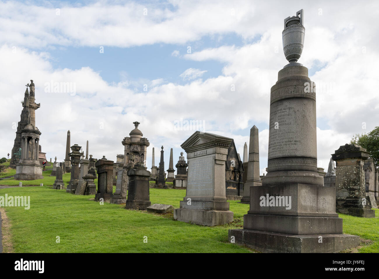 Glasgow Necropolis - Victorian cemetery in Glasgow, Scotland - Est 1832 ...