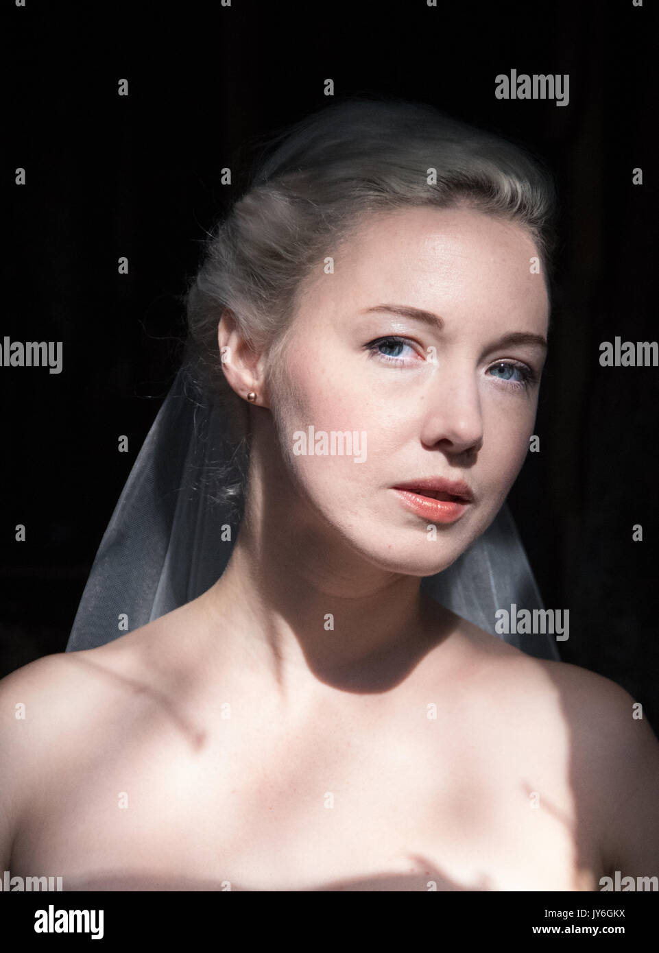 Abandoned Bride and Decay at Platt's Eyot Island Hampshire Stock Photo ...