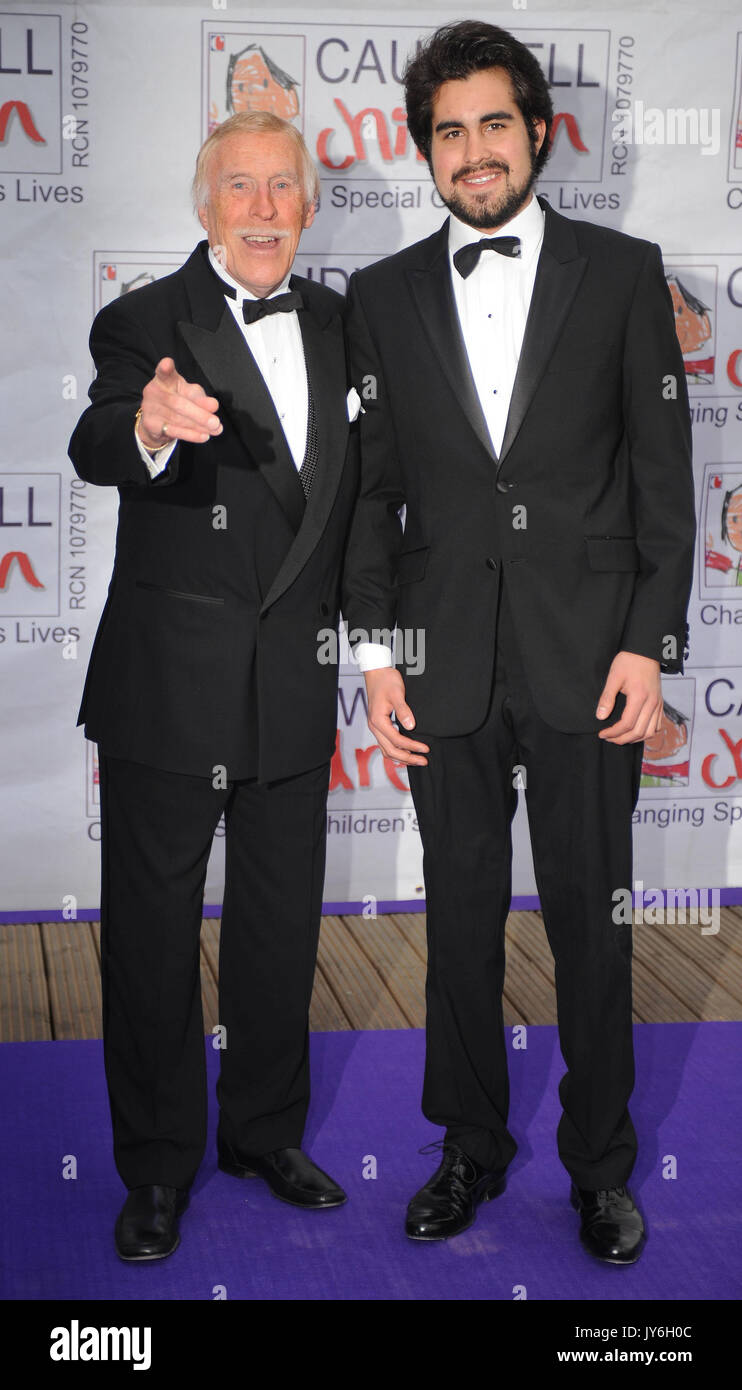 File photo dated 14/05/09 of Sir Bruce Forsyth and his son Jonathan at ...