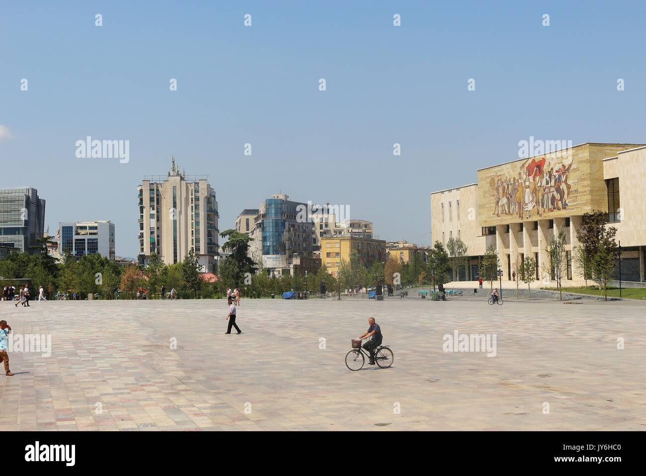 Downtown tirana skyscraper hi-res stock photography and images - Alamy