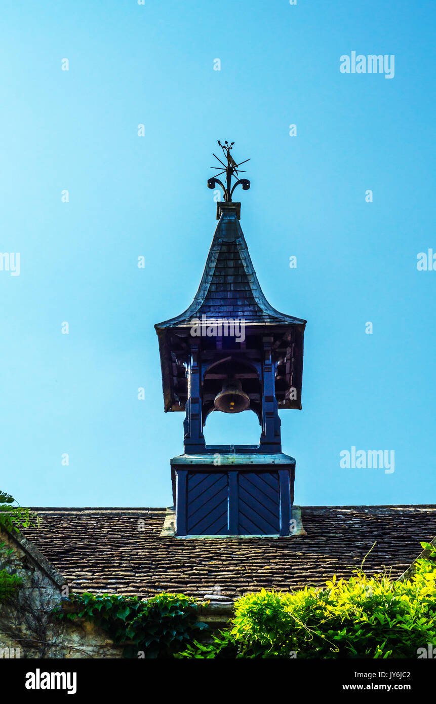 Roofs of buildings covered with sar roof tile, beautiful English ...