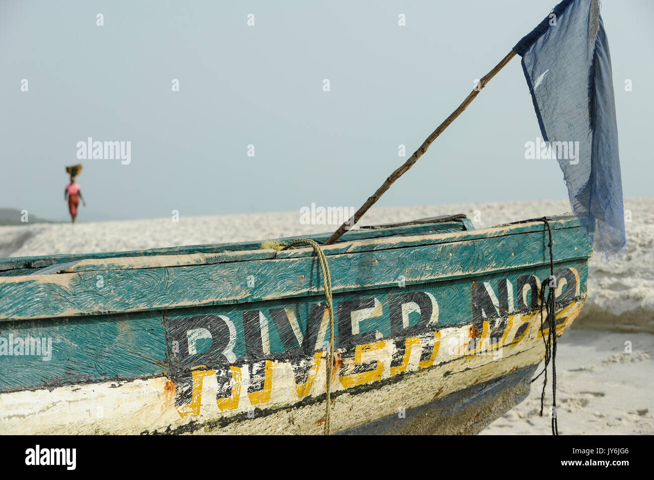 SIERRA LEONE, Freetown, beach river No. 2 Stock Photo - Alamy