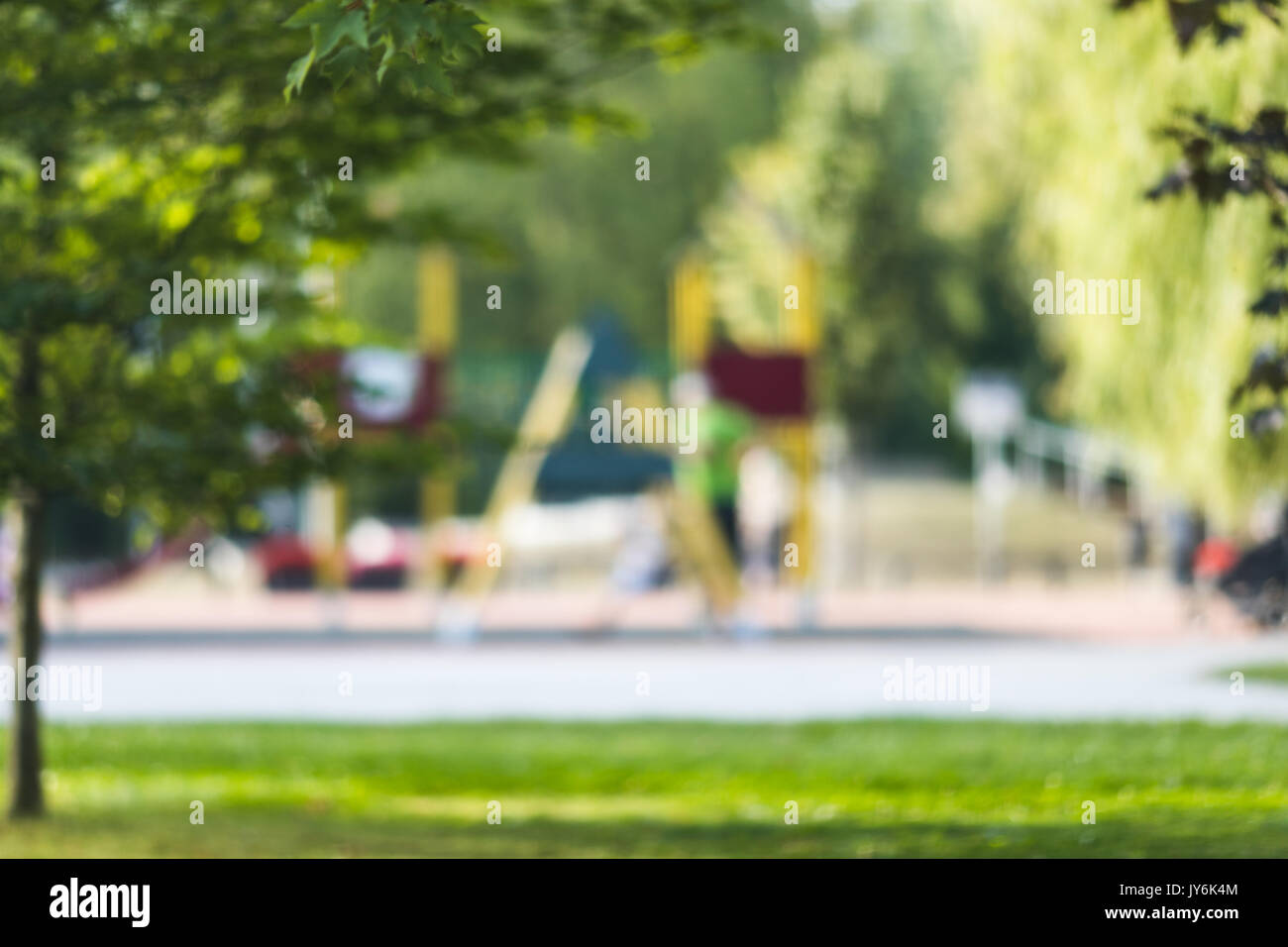 Publics playground children slide in hi-res stock photography and ...