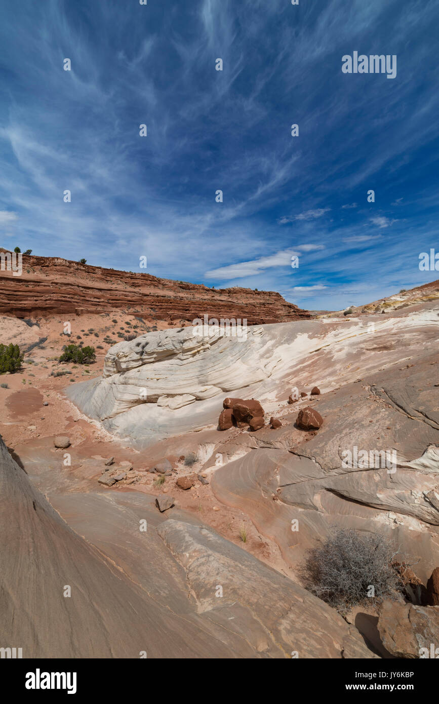 Image of The Nautilus, an eroded rock formation on the Paria Plateau of ...