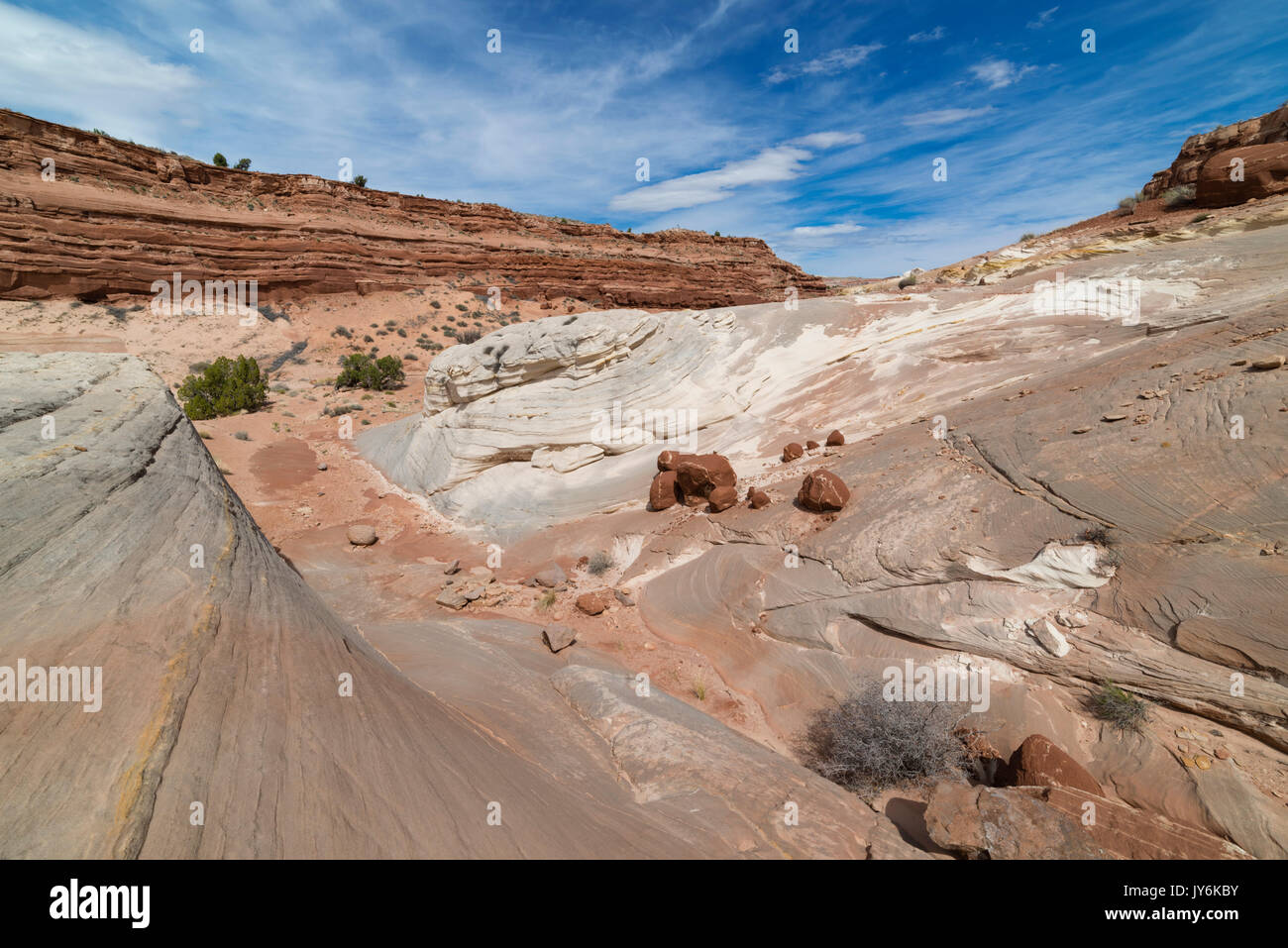 Image of The Nautilus, an eroded rock formation on the Paria Plateau of ...