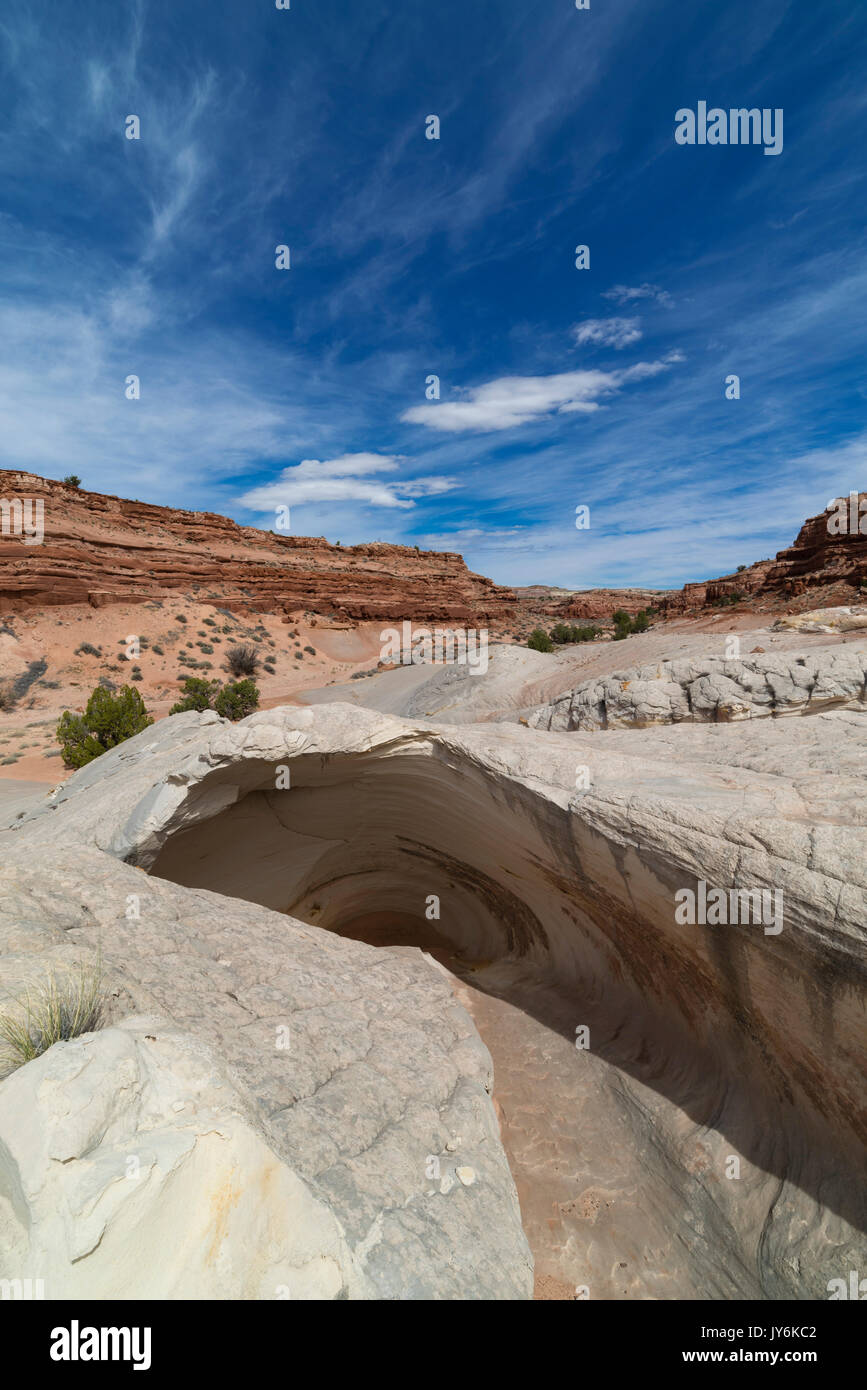 Image of The Nautilus, an eroded rock formation on the Paria Plateau of ...