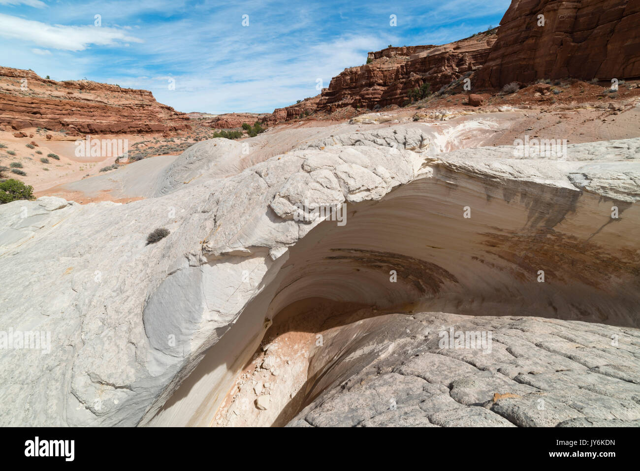 Image of The Nautilus, an eroded rock formation on the Paria Plateau of ...