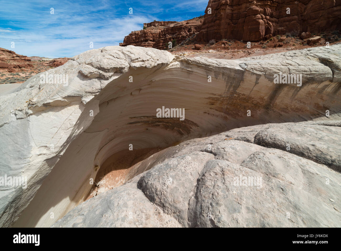 Image of The Nautilus, an eroded rock formation on the Paria Plateau of ...