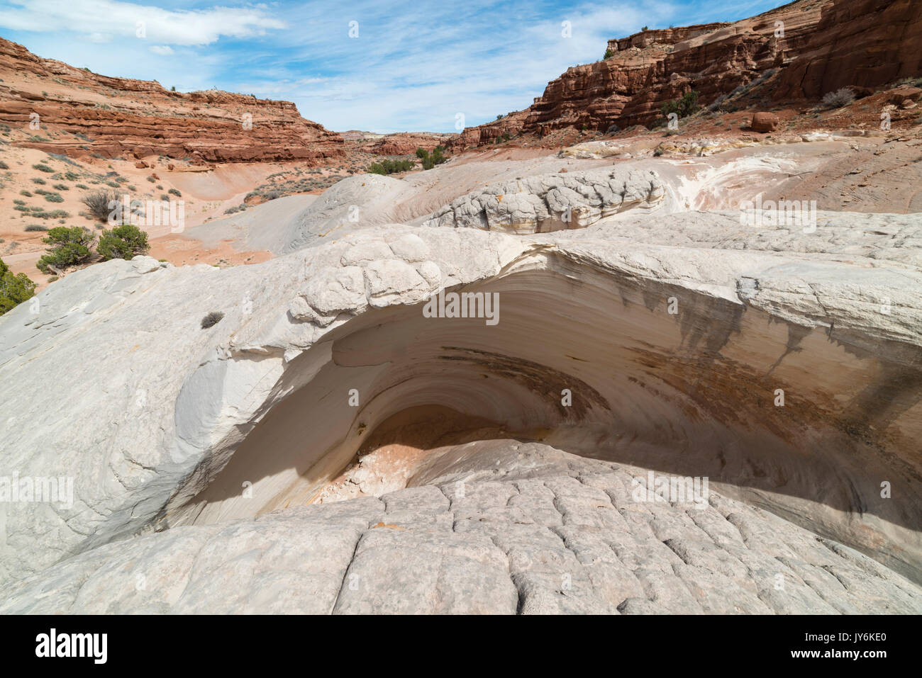 Image of The Nautilus, an eroded rock formation on the Paria Plateau of ...