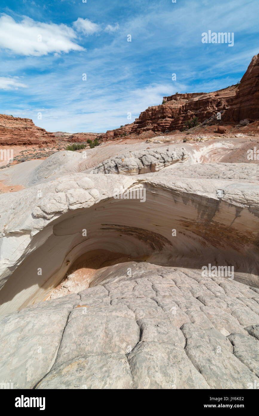 Image of The Nautilus, an eroded rock formation on the Paria Plateau of ...