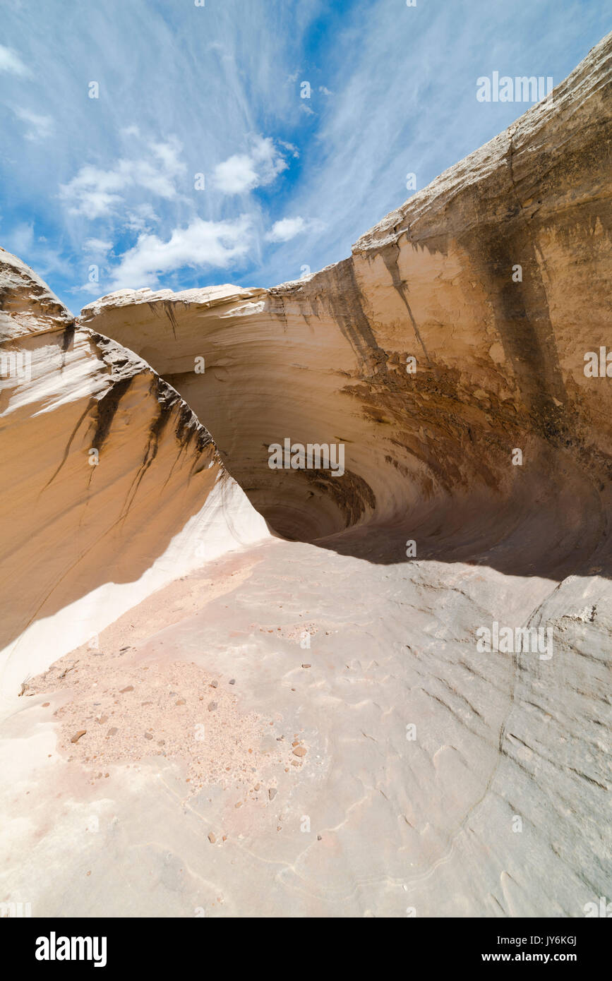 Image of The Nautilus, an eroded rock formation on the Paria Plateau of ...