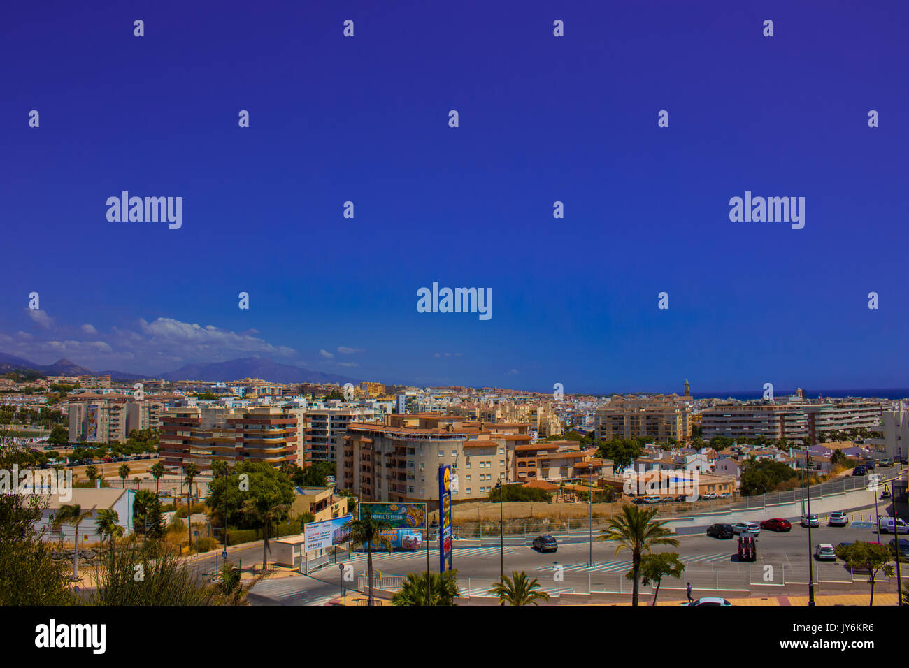 Estepona city. Costa del Sol, Andalusia, Spain. Picture taken – 17 ...