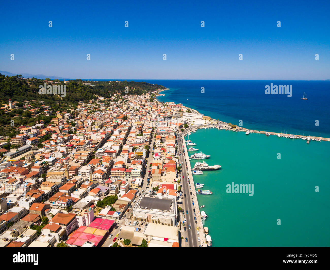 Aerial zante hi-res stock photography and images - Alamy