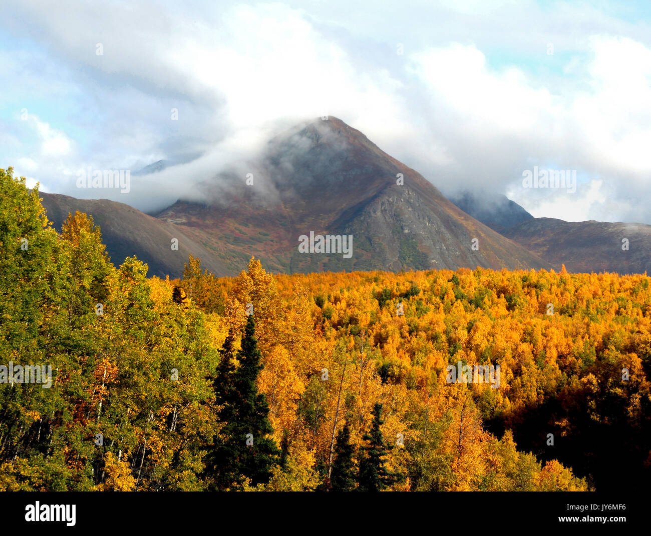 Thunderbird falls alaska hi-res stock photography and images - Alamy
