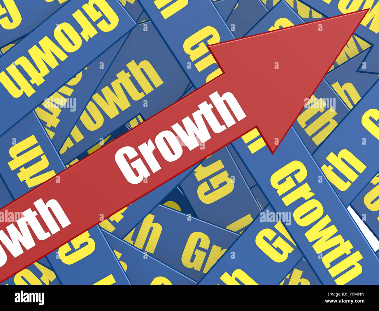 Growth arrow image with hi-res rendered artwork that could be used for ...