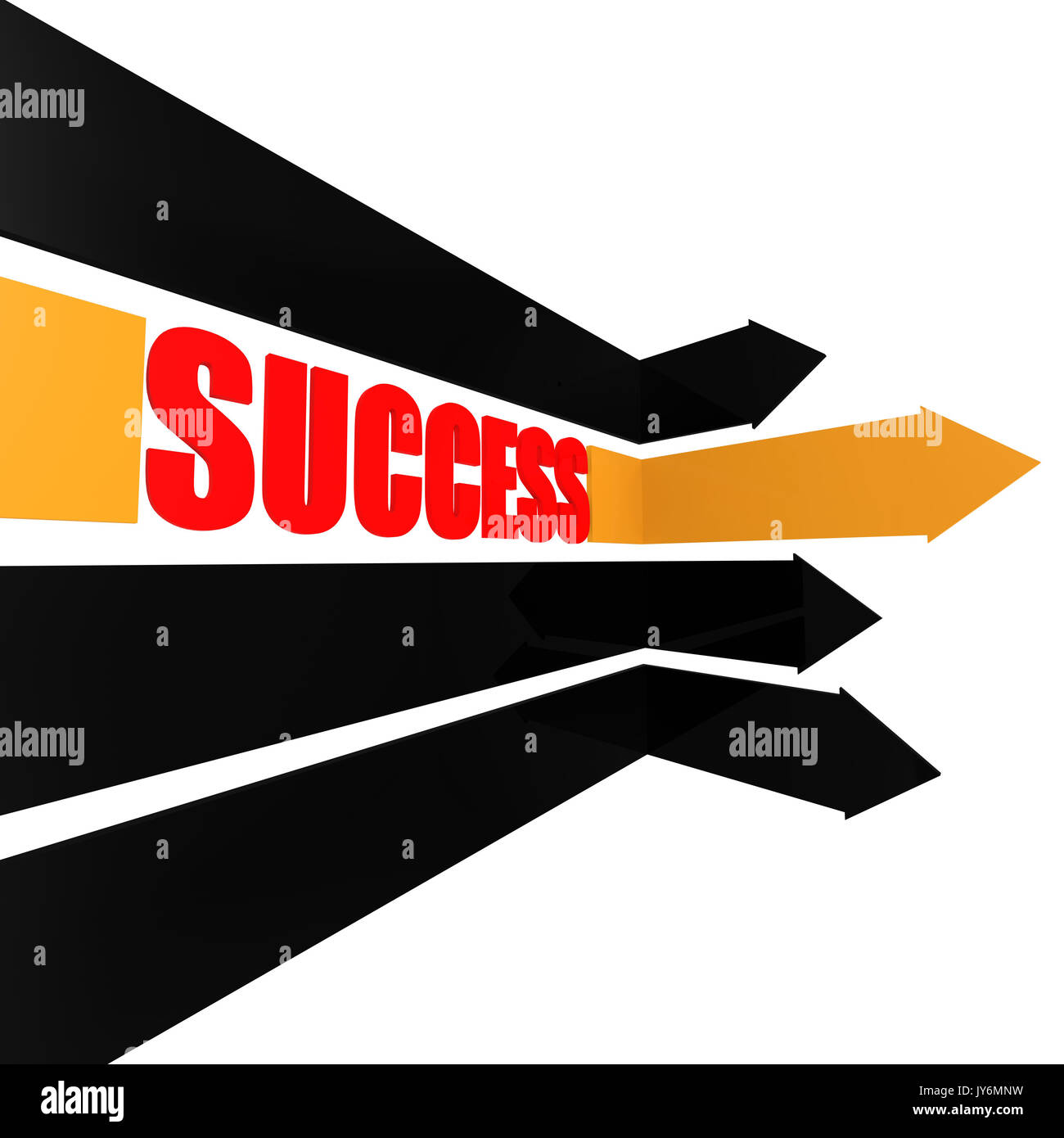 Success arrow with word image with hi-res rendered artwork that could ...