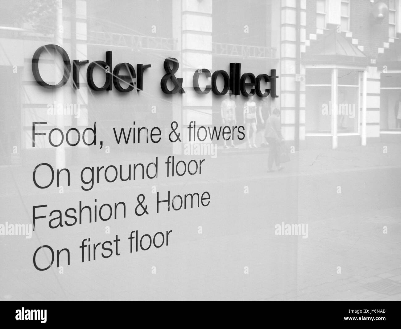 Shopfront with flowers Black and White Stock Photos & Images - Alamy