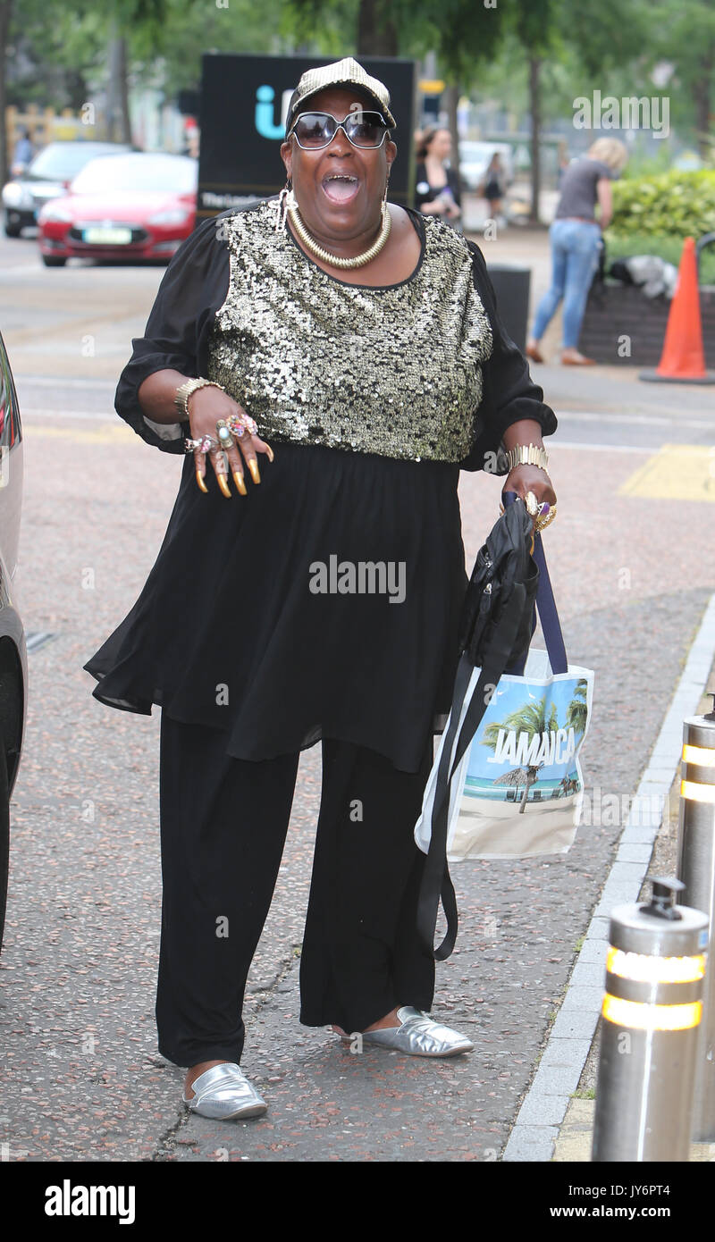 Sandra Martin outside ITV Studios Featuring: Sandra Martin Where ...