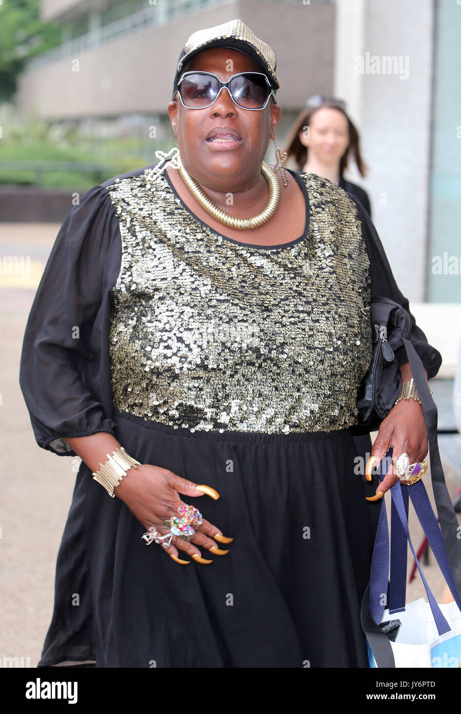 Sandra Martin outside ITV Studios Featuring: Sandra Martin Where ...