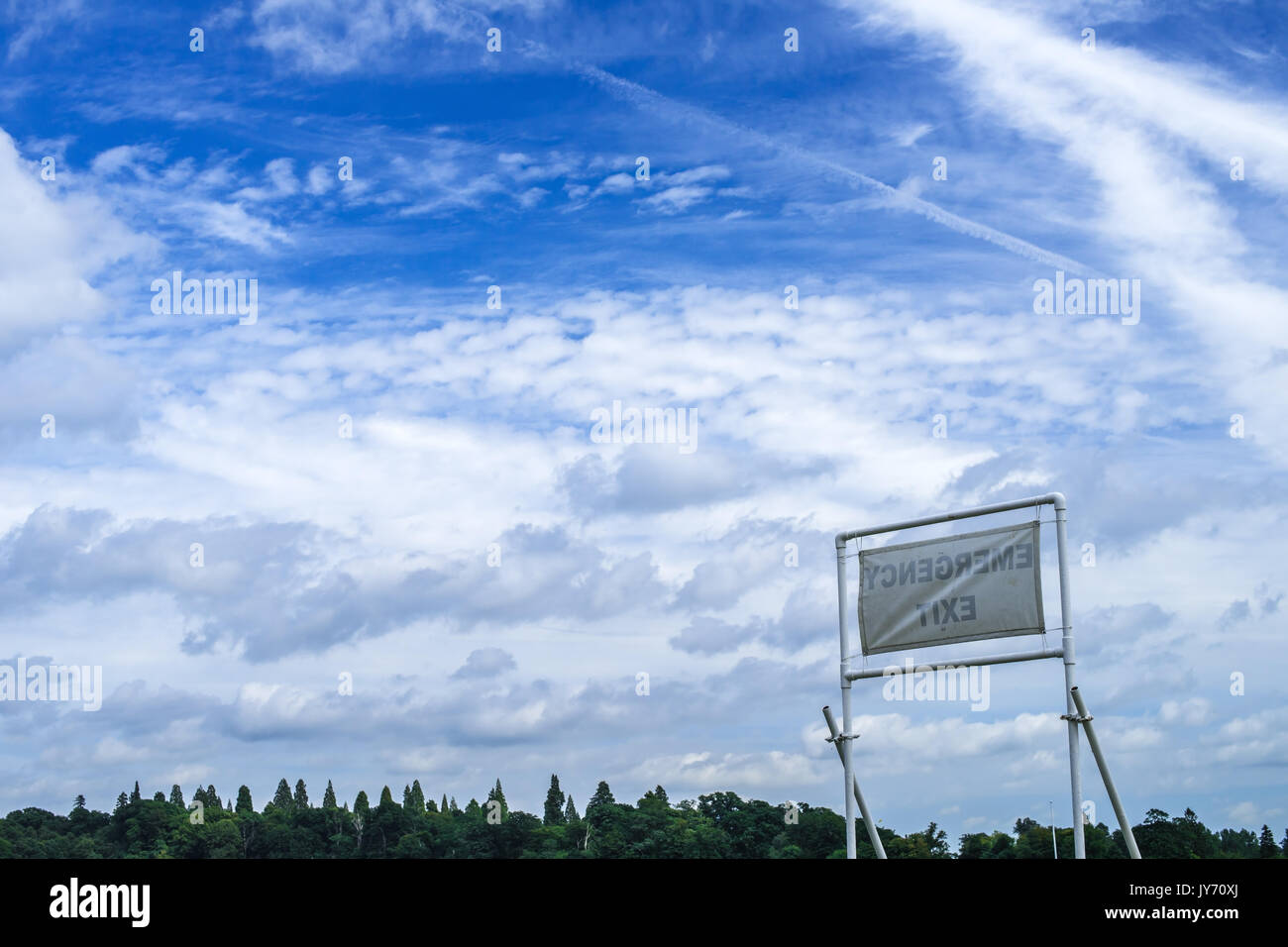 Exit to where horse hi-res stock photography and images - Alamy
