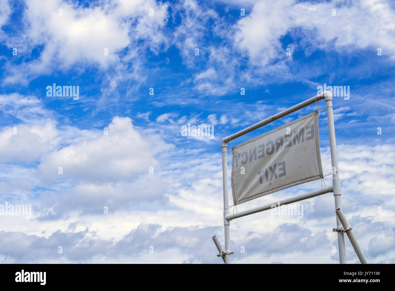 Exit to where horse hi-res stock photography and images - Alamy