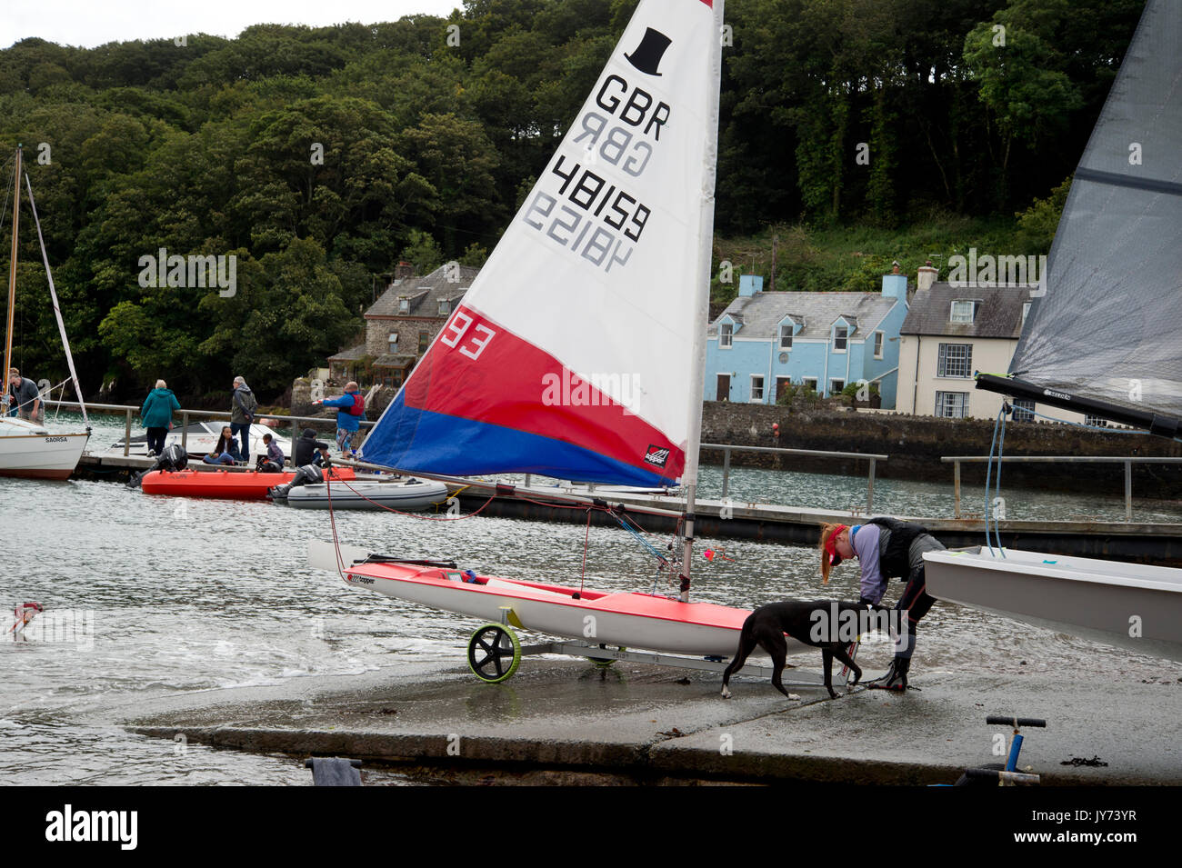 Topper sailing dinghy hi-res stock photography and images - Alamy