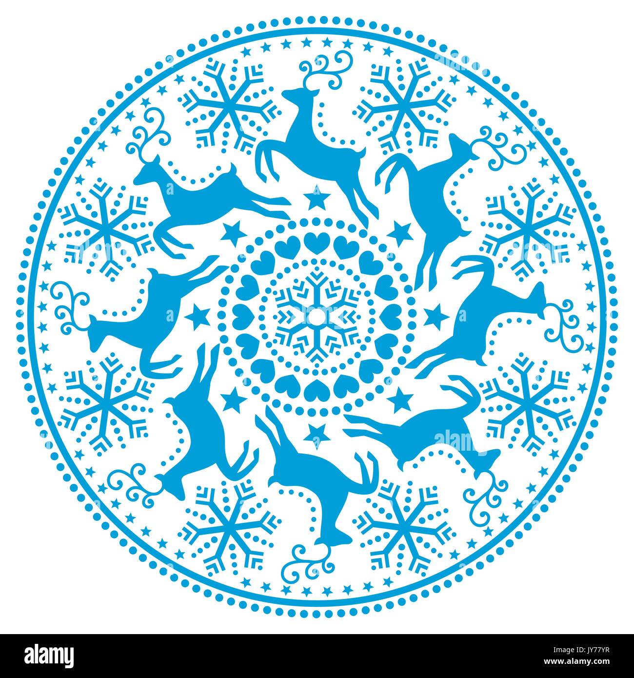 Norwegian Star Pattern Cut Out Stock Images & Pictures - Alamy