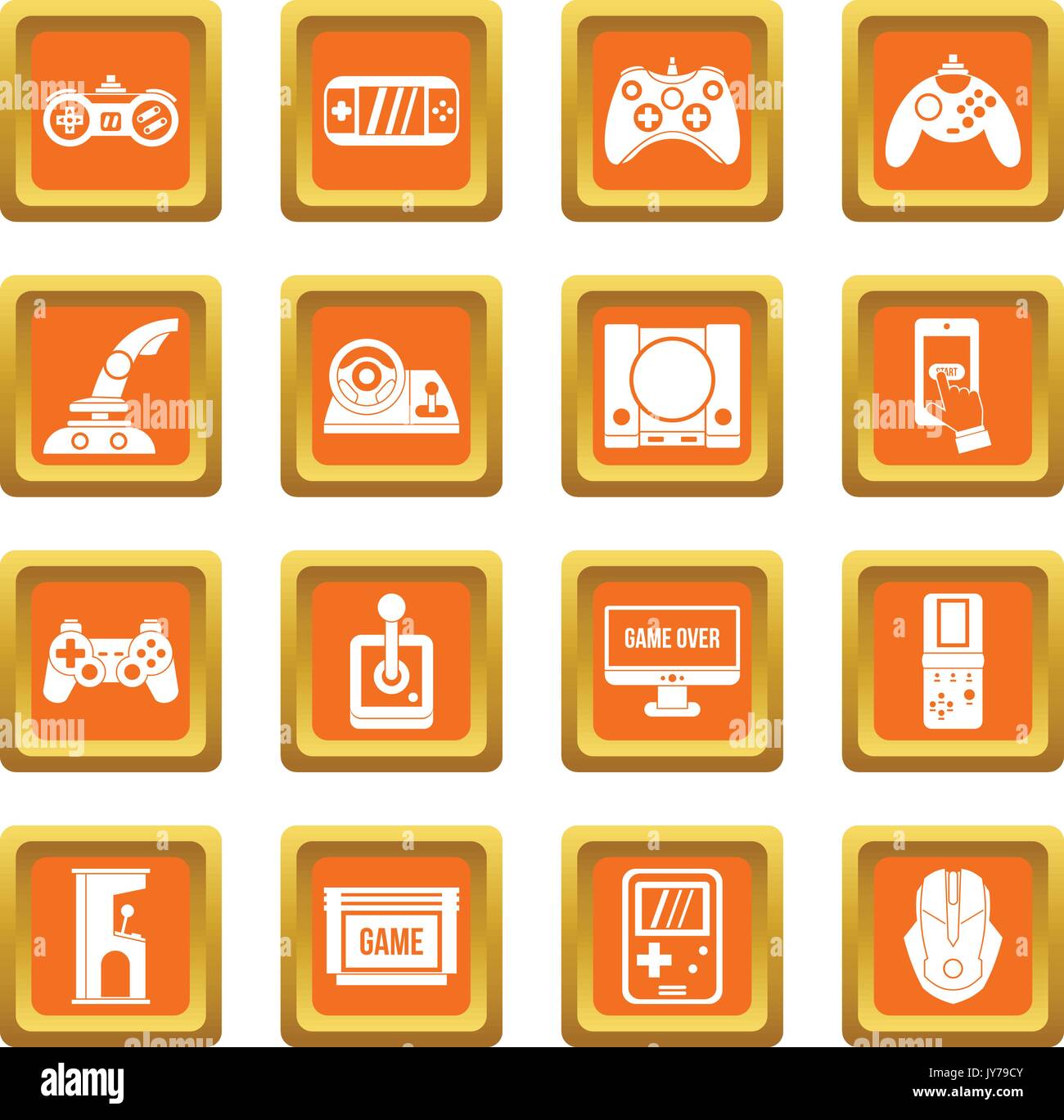 Video Game Icons High Resolution Stock Photography and Images - Alamy