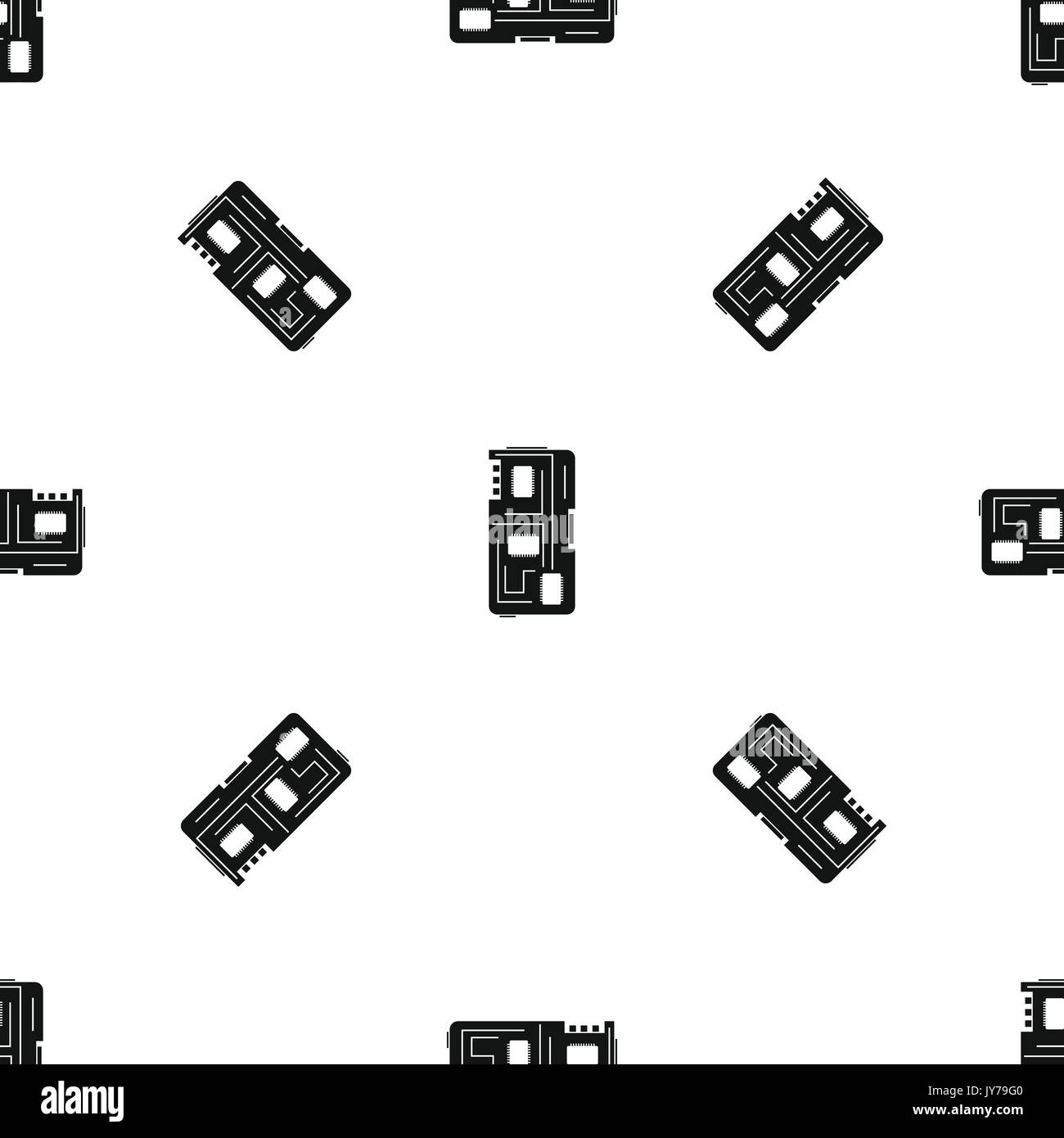 Smart chip pattern seamless hi-res stock photography and images - Alamy