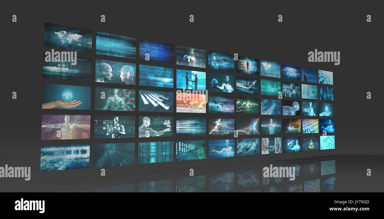 Virtual Business Company Setup and Successful Concept Stock Photo - Alamy