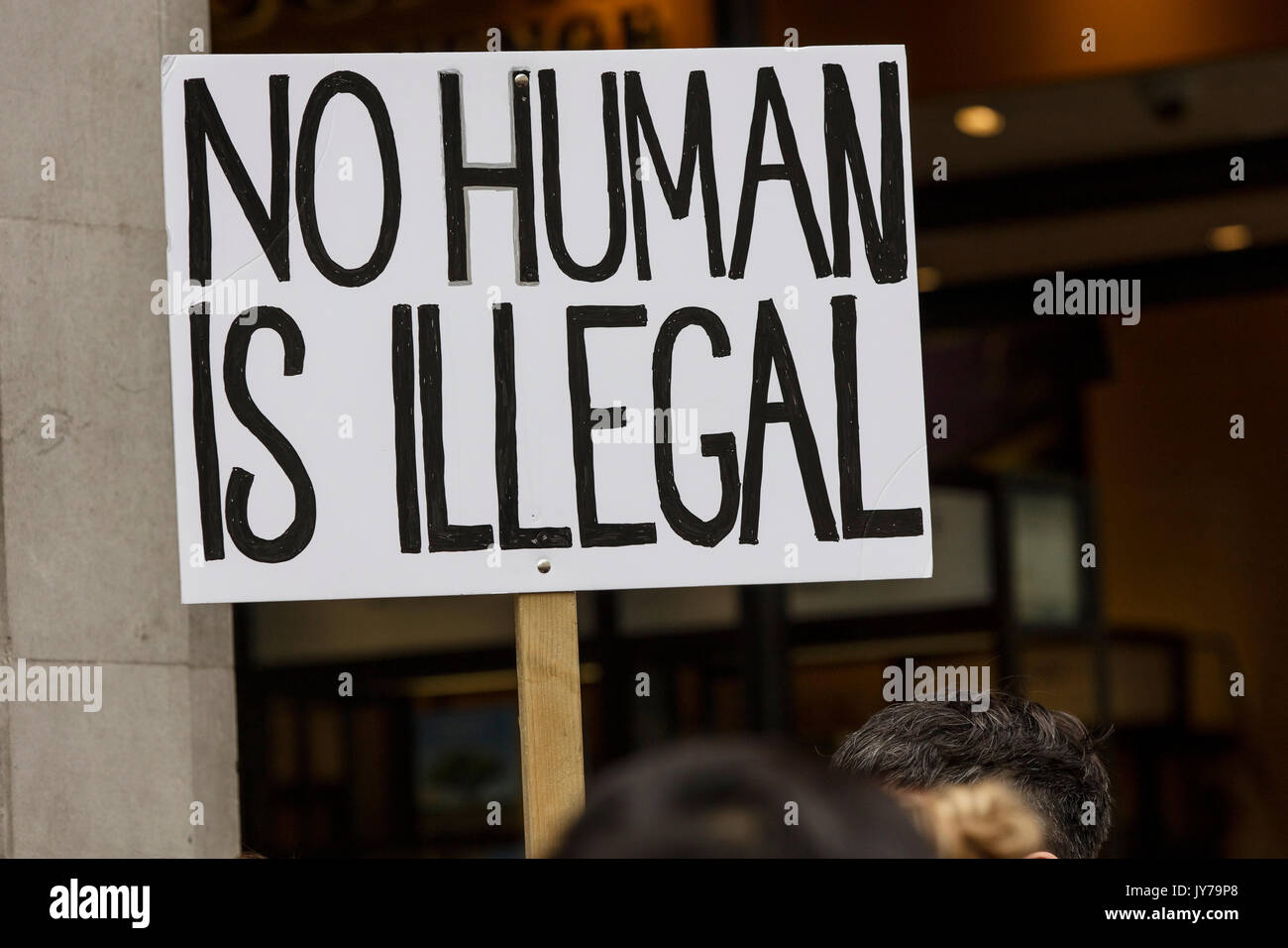 Illegal protest hi-res stock photography and images - Alamy