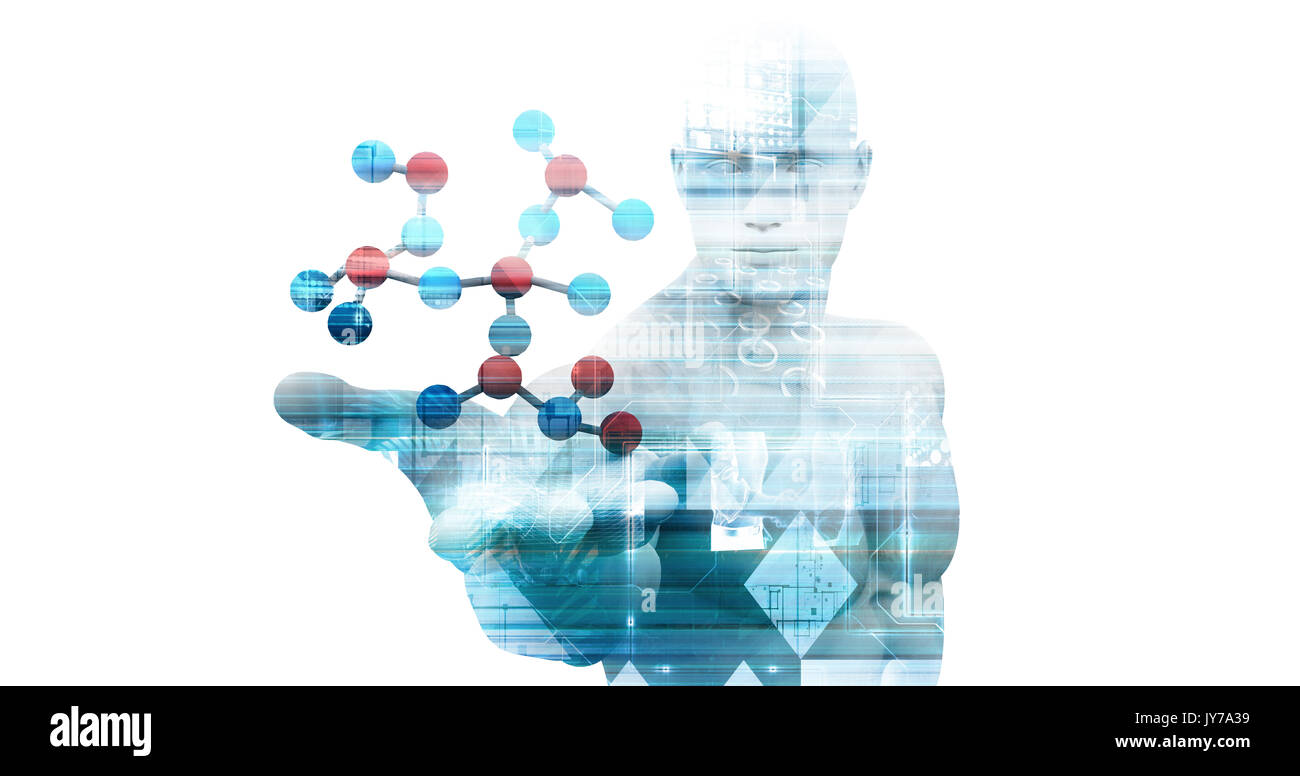 Science Futuristic Technology as a Concept Art Stock Photo - Alamy