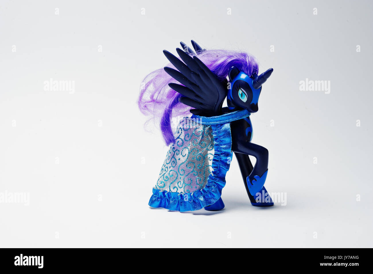 Hai, Ukraine - August 10, 2017: colorful toy pony from the famous ...