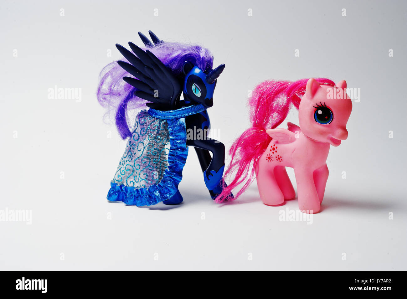 Hai, Ukraine - August 10, 2017: colorful toy pony from the famous ...